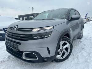 Pelēks Citroen C5 Aircross 2022 Viļņa, ar dzinēja tilpumu 1.20 L un nobraukumu 109 tūkst. km par 12700 €, foto  vietnē AUTOMOTO.COM.LV