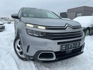 Grey Citroen C5 Aircross 2022 in Vilnius, with an engine capacity of 1.20 L and mileage of 109 thousand km for 12700 €, photo 5 on AUTOMOTO.COM.LV