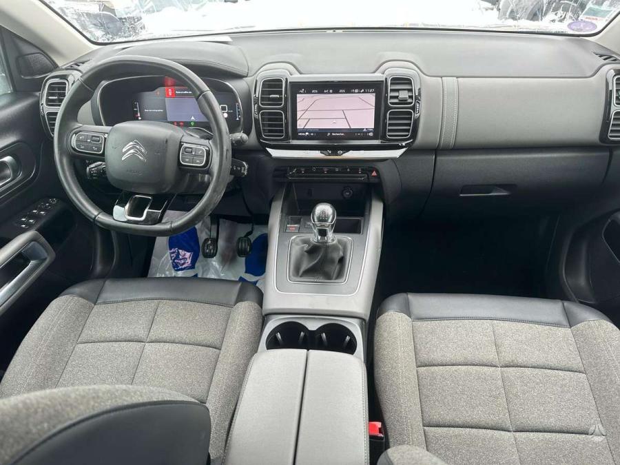 Grey Citroen C5 Aircross 2022 in Vilnius, with an engine capacity of 1.20 L and mileage of 109 thousand km for 12700 €, photo 20 on AUTOMOTO.COM.LV