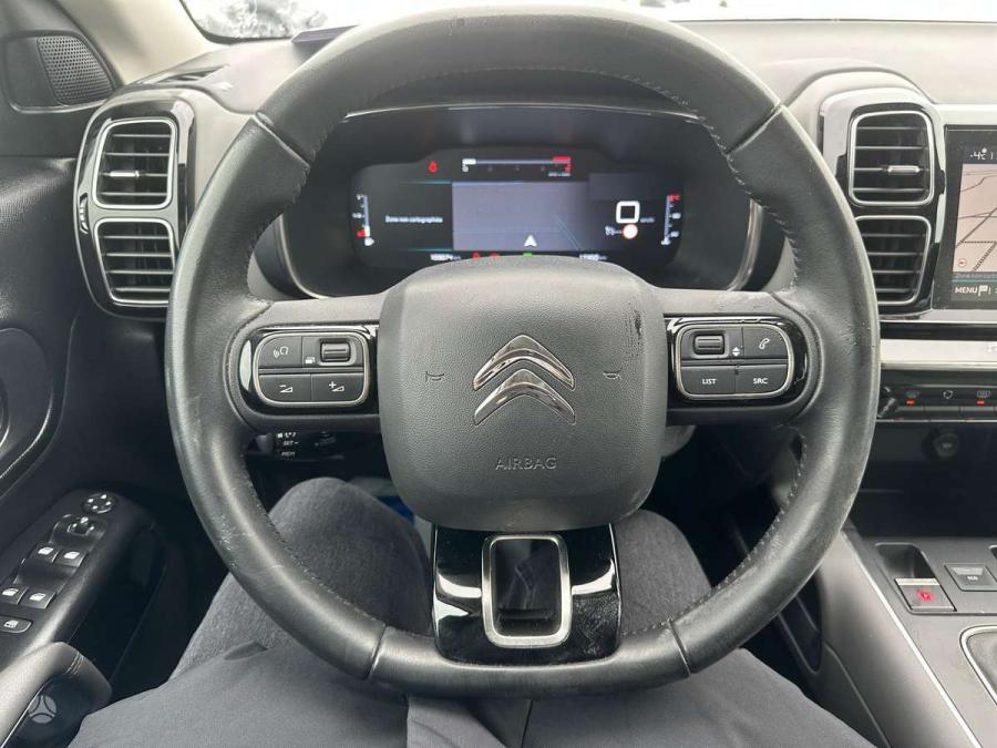 Grey Citroen C5 Aircross 2022 in Vilnius, with an engine capacity of 1.20 L and mileage of 109 thousand km for 12700 €, photo 22 on AUTOMOTO.COM.LV