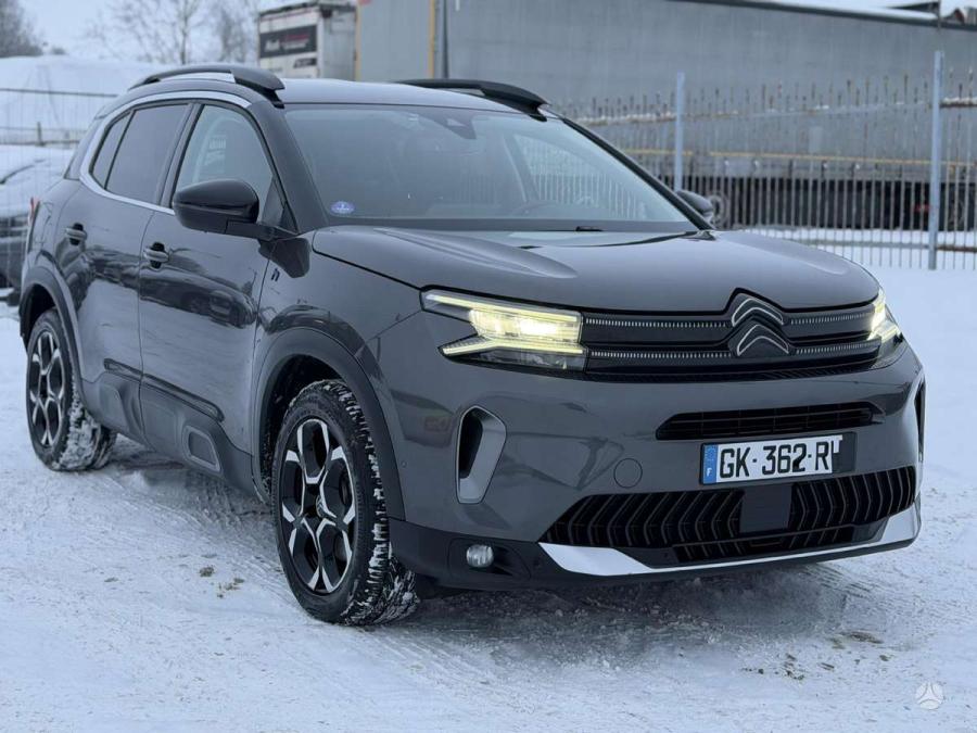 Серый Ситроен C5 Aircross 2022 в Мариямполе, объемом двигателя 1.60 л и пробегом 90 тыс. км за 18200 €, фото 5 на AUTOMOTO.COM.LV