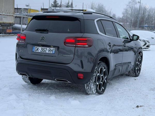 Grey Citroen C5 Aircross 2022 in Marijampole, with an engine capacity of 1.60 L and mileage of 90 thousand km for 18200 €, photo 7 on AUTOMOTO.COM.LV