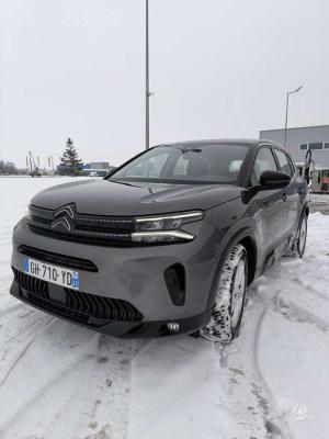 Grey Citroen C5 Aircross 2022 in Marijampole, with an engine capacity of 1.49 L and mileage of 158 thousand km for 15670 €, photo  on AUTOMOTO.COM.LV