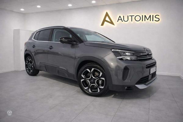 Grey Citroen C5 Aircross 2022 in Marijampole, with an engine capacity of 1.50 L and mileage of 112 thousand km for 18271 €, photo 2 on AUTOMOTO.COM.LV