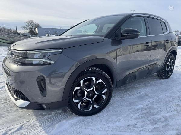 Grey Citroen C5 Aircross 2022 in Marijampole, with an engine capacity of 1.50 L and mileage of 112 thousand km for 18271 €, photo 3 on AUTOMOTO.COM.LV