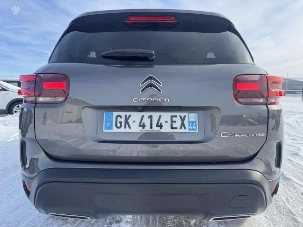 Grey Citroen C5 Aircross 2022 in Marijampole, with an engine capacity of 1.50 L and mileage of 112 thousand km for 18271 €, photo 7 on AUTOMOTO.COM.LV