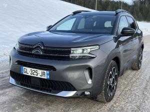 Pelēks Citroen C5 Aircross 2022 Viļņa, ar dzinēja tilpumu 1.50 L un nobraukumu 190 tūkst. km par 16577 €, foto  vietnē AUTOMOTO.COM.LV