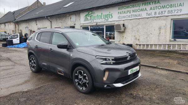 Grey Citroen C5 Aircross 2022 in Klaipeda, with an engine capacity of 1.50 L and mileage of 166 thousand km for 17775 €, photo 1 on AUTOMOTO.COM.LV