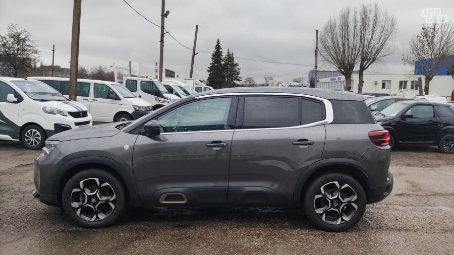 Pelēks Citroen C5 Aircross 2022 Klaipėda, ar dzinēja tilpumu 1.50 L un nobraukumu 166 tūkst. km par 17775 €, foto 9 vietnē AUTOMOTO.COM.LV