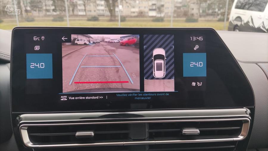 Pelēks Citroen C5 Aircross 2022 Klaipėda, ar dzinēja tilpumu 1.50 L un nobraukumu 166 tūkst. km par 17775 €, foto 27 vietnē AUTOMOTO.COM.LV