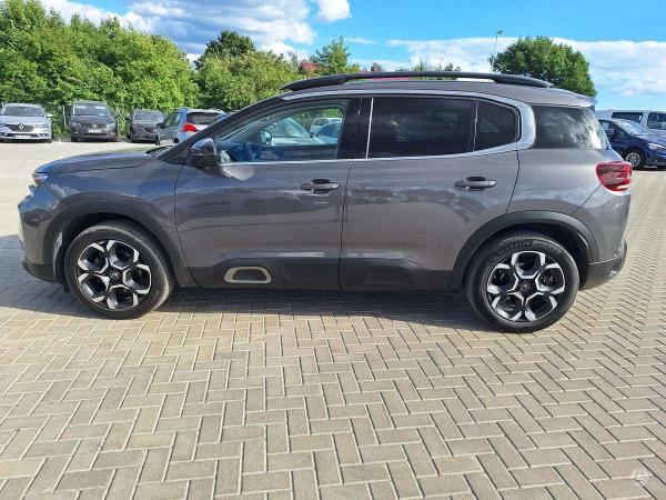 Grey Citroen C5 Aircross 2022 in Taurage, with an engine capacity of 1.50 L and mileage of 155 thousand km for 13900 €, photo 4 on AUTOMOTO.COM.LV