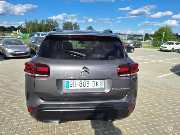Grey Citroen C5 Aircross 2022 in Taurage, with an engine capacity of 1.50 L and mileage of 155 thousand km for 13900 €, photo 6 on AUTOMOTO.COM.LV