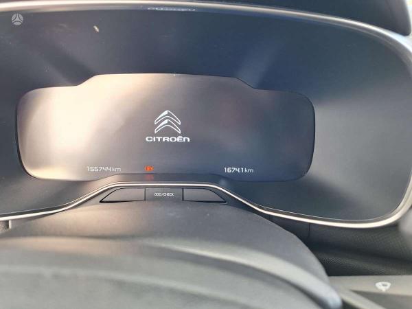 Grey Citroen C5 Aircross 2022 in Taurage, with an engine capacity of 1.50 L and mileage of 155 thousand km for 13900 €, photo 10 on AUTOMOTO.COM.LV