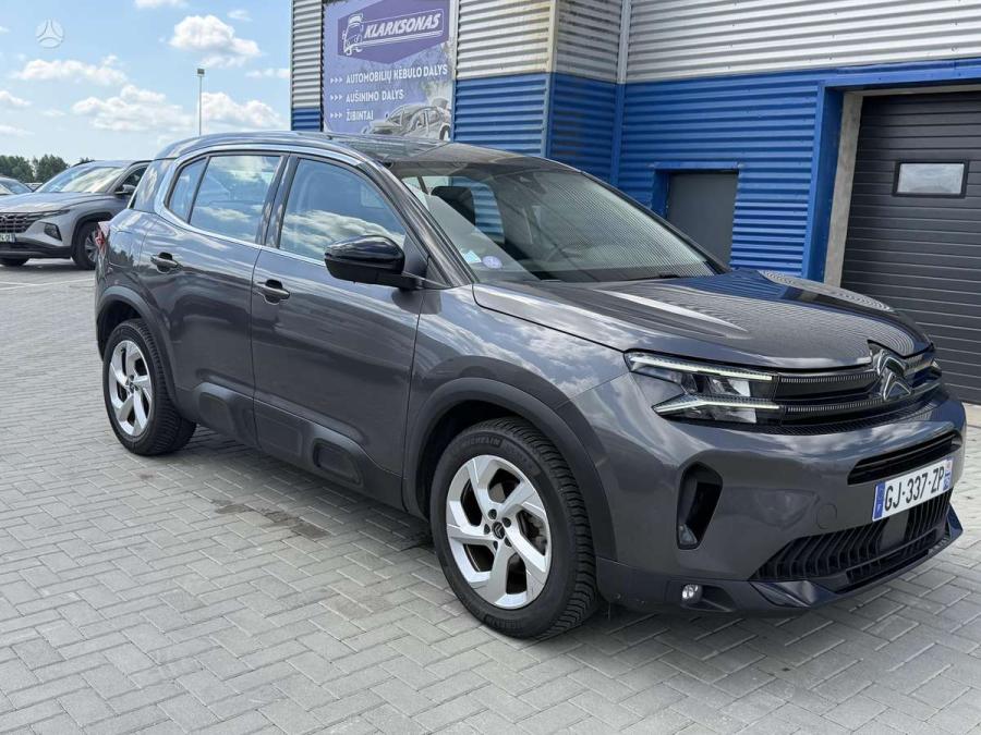 Серый Ситроен C5 Aircross 2022 в Таураге, объемом двигателя 1.20 л и пробегом 176 тыс. км за 13673 €, фото 7 на AUTOMOTO.COM.LV