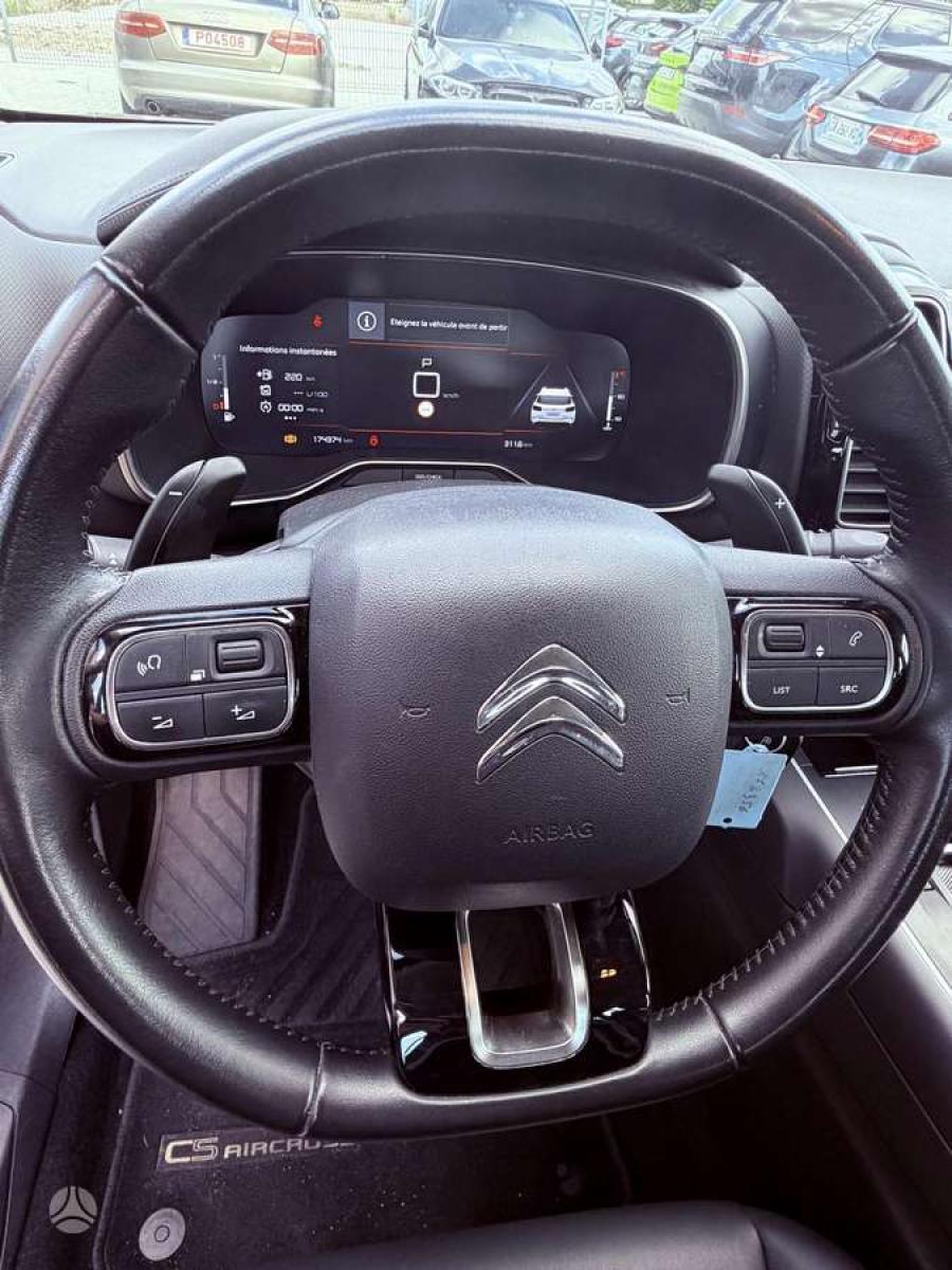 Серый Ситроен C5 Aircross 2022 в Таураге, объемом двигателя 1.20 л и пробегом 176 тыс. км за 13673 €, фото 21 на AUTOMOTO.COM.LV
