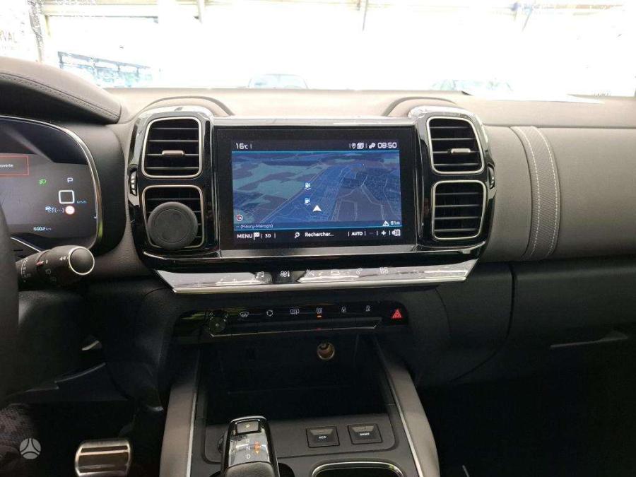 Серый Ситроен C5 Aircross 2022 в Вильнюс, объемом двигателя 1.20 л и пробегом 89 тыс. км за 15190 €, фото 10 на AUTOMOTO.COM.LV