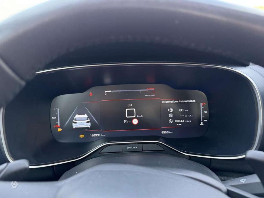 Серый Ситроен C5 Aircross 2022 в Вильнюс, объемом двигателя 1.50 л и пробегом 157 тыс. км за 14900 €, фото 17 на AUTOMOTO.COM.LV