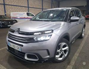 Grey Citroen C5 Aircross 2022 in Vilnius, with an engine capacity of 1.20 L and mileage of 146 thousand km for 11978 €, photo  on AUTOMOTO.COM.LV