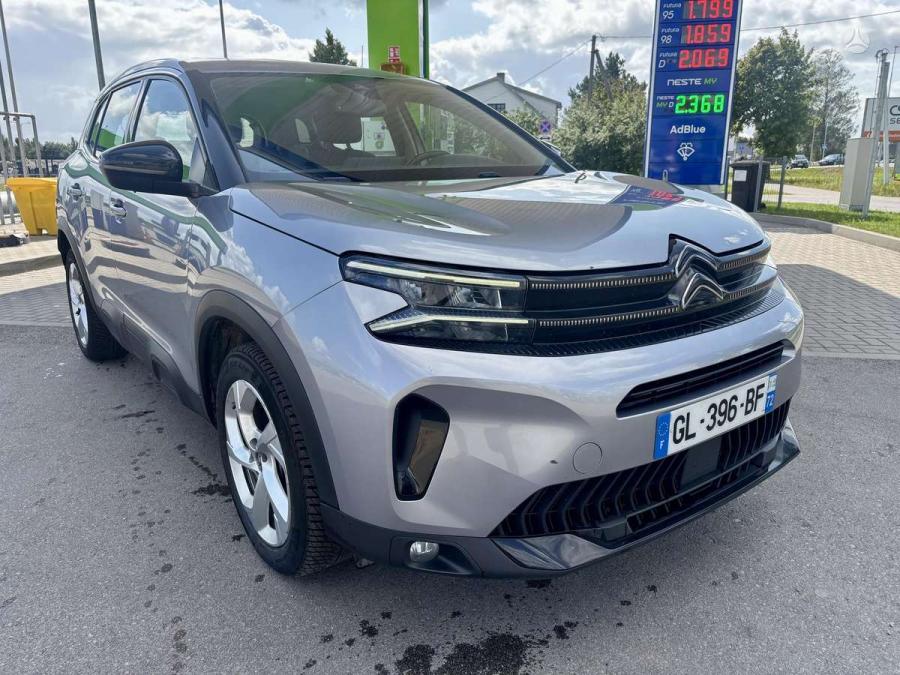 Серый Ситроен C5 Aircross 2022 в Таураге, объемом двигателя 1.50 л и пробегом 180 тыс. км за 11800 €, фото 4 на AUTOMOTO.COM.LV