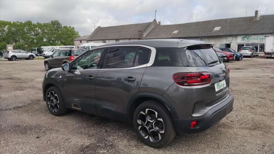 Pelēks Citroen C5 Aircross 2022 Klaipėda, ar dzinēja tilpumu 1.50 L un nobraukumu 166 tūkst. km par 16529 €, foto 12 vietnē AUTOMOTO.COM.LV