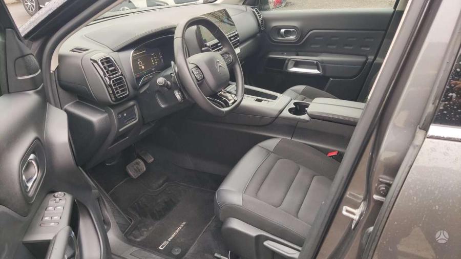 Pelēks Citroen C5 Aircross 2022 Klaipėda, ar dzinēja tilpumu 1.50 L un nobraukumu 166 tūkst. km par 16529 €, foto 20 vietnē AUTOMOTO.COM.LV