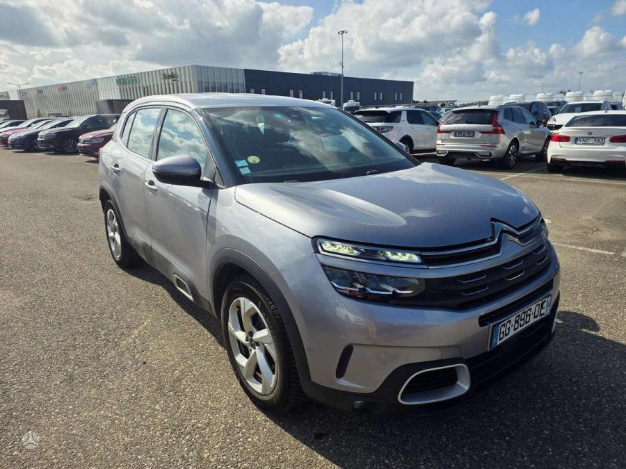Pelēks Citroen C5 Aircross 2022 Viļņa, ar dzinēja tilpumu 1.50 L un nobraukumu 180 tūkst. km par 11999 €, foto 7 vietnē AUTOMOTO.COM.LV