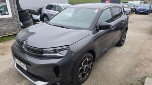 Grey Citroen C5 Aircross 2022 in Vilnius, with an engine capacity of 1.50 L and mileage of 161 thousand km for 13700 €, photo  on AUTOMOTO.COM.LV