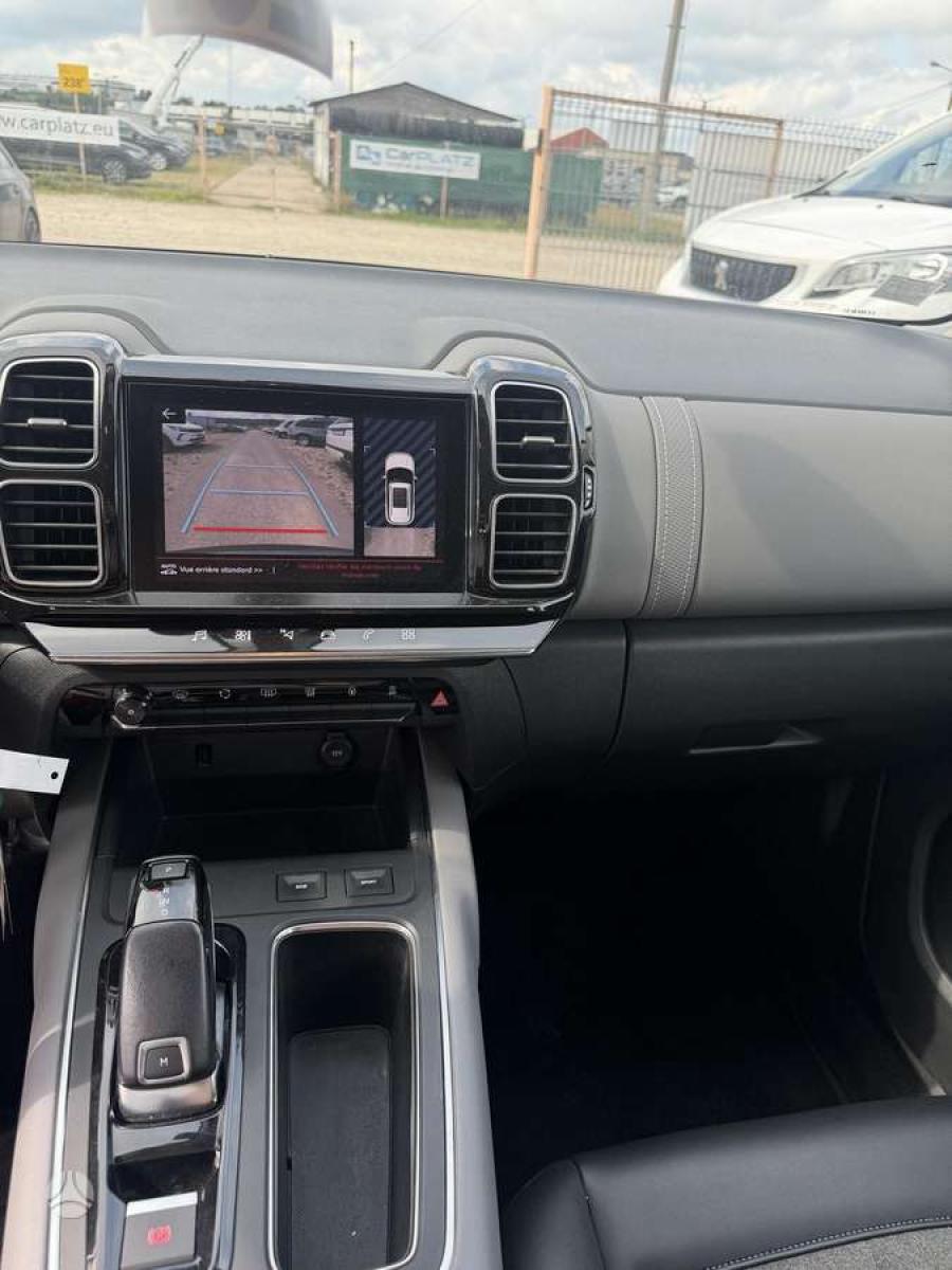 Grey Citroen C5 Aircross 2022 in Vilnius, with an engine capacity of 1.50 L and mileage of 190 thousand km for 10650 €, photo 14 on AUTOMOTO.COM.LV