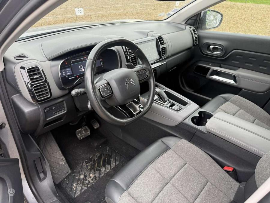Pelēks Citroen C5 Aircross 2022 Tauragė, ar dzinēja tilpumu 1.50 L un nobraukumu 200 tūkst. km par 10200 €, foto 11 vietnē AUTOMOTO.COM.LV