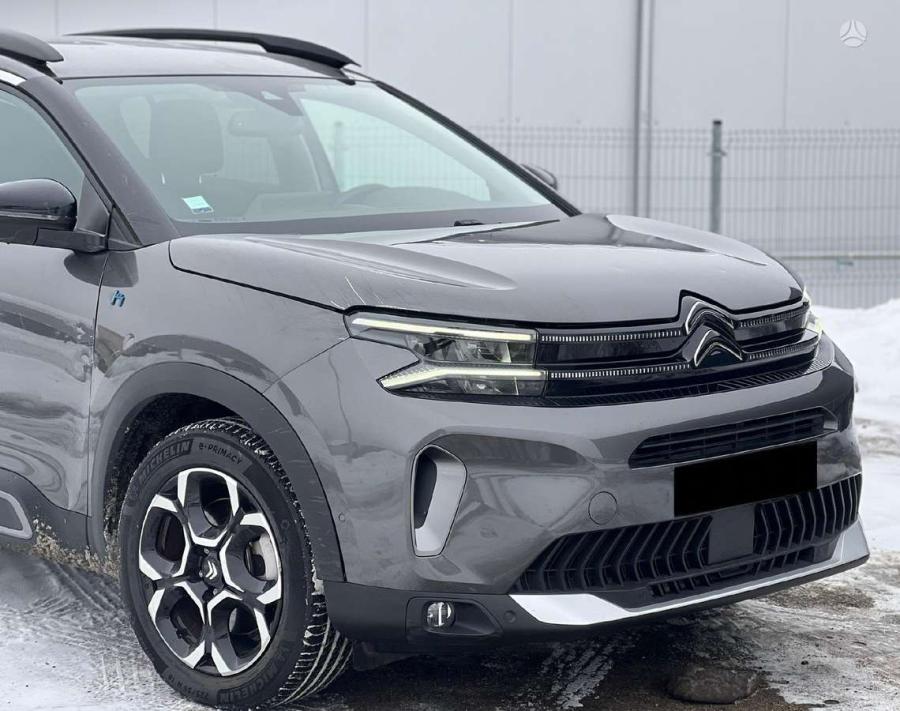 Серый Ситроен C5 Aircross 2023 в Паневежис, объемом двигателя 1.60 л и пробегом 22 тыс. км за 17950 €, фото 8 на AUTOMOTO.COM.LV