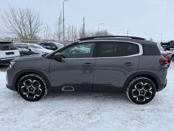 Grey Citroen C5 Aircross 2023 in Marijampole, with an engine capacity of 1.20 L and mileage of 83 thousand km for 16934 €, photo 8 on AUTOMOTO.COM.LV