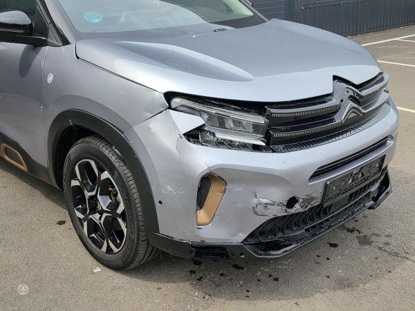 Grey Citroen C5 Aircross 2023 in Kaunas, with an engine capacity of 1.50 L and mileage of 57 thousand km for 11400 €, photo 9 on AUTOMOTO.COM.LV