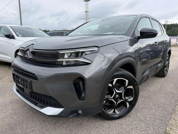 Pelēks Citroen C5 Aircross 2023 Viļņa, ar dzinēja tilpumu 1.50 L un nobraukumu 170 tūkst. km par 15500 €, foto 1 vietnē AUTOMOTO.COM.LV