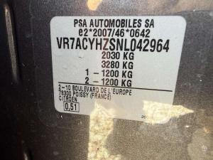 Pelēks Citroen C5 Aircross 2023 Marijampole, ar dzinēja tilpumu 1.50 L un nobraukumu 145 tūkst. km par 16934 €, foto 40 vietnē AUTOMOTO.COM.LV