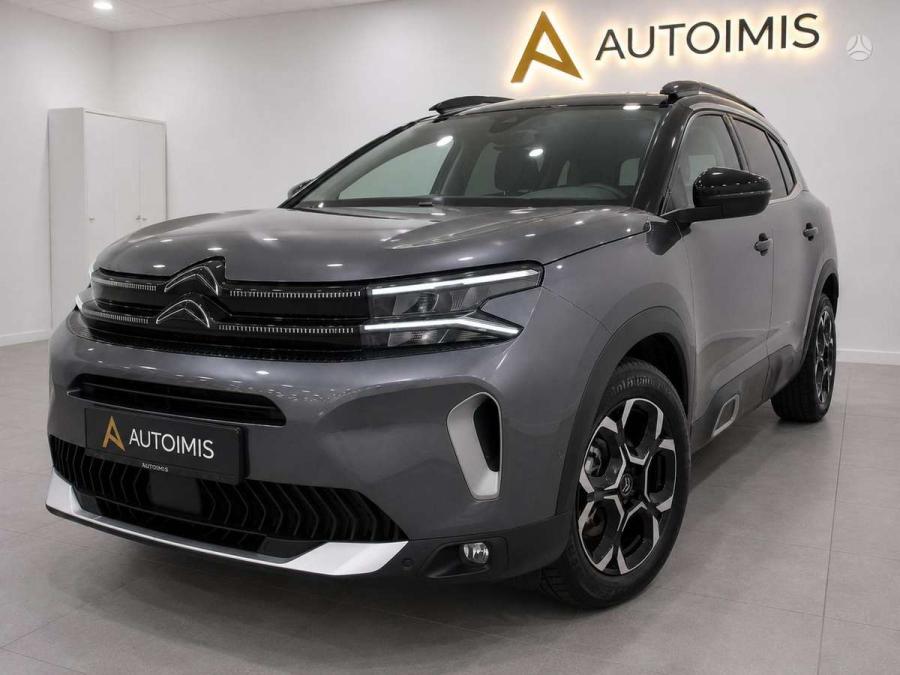 Серый Ситроен C5 Aircross 2023 в Мариямполе, объемом двигателя 1.50 л и пробегом 136 тыс. км за 17545 €, фото 1 на AUTOMOTO.COM.LV