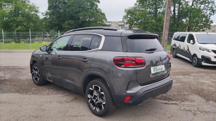 Grey Citroen C5 Aircross 2023 in Klaipeda, with an engine capacity of 1.50 L and mileage of 185 thousand km for 17049 €, photo 7 on AUTOMOTO.COM.LV