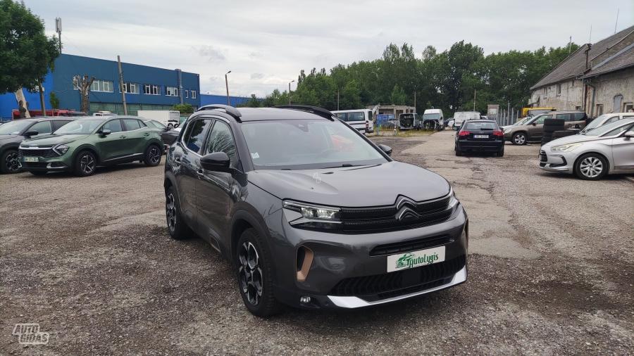 Grey Citroen C5 Aircross 2023 in Klaipeda, with an engine capacity of 1.50 L and mileage of 185 thousand km for 17049 €, photo 11 on AUTOMOTO.COM.LV