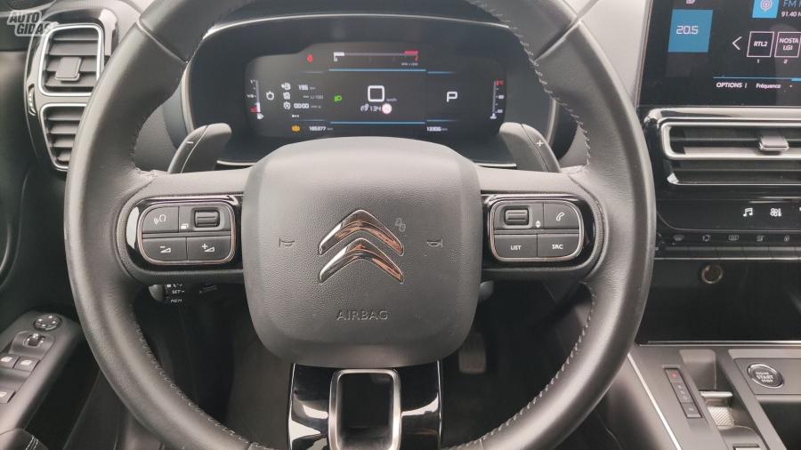 Grey Citroen C5 Aircross 2023 in Klaipeda, with an engine capacity of 1.50 L and mileage of 185 thousand km for 17049 €, photo 25 on AUTOMOTO.COM.LV