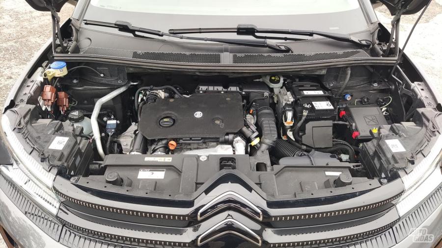 Grey Citroen C5 Aircross 2023 in Klaipeda, with an engine capacity of 1.50 L and mileage of 185 thousand km for 17049 €, photo 29 on AUTOMOTO.COM.LV