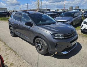 Grey Citroen C5 Aircross 2023 in Vilnius, with an engine capacity of 1.50 L and mileage of 161 thousand km for 15488 €, photo  on AUTOMOTO.COM.LV