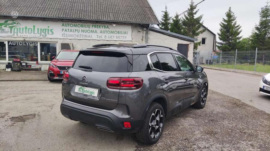 Серый Ситроен C5 Aircross 2023 в Клайпеда, объемом двигателя 1.50 л и пробегом 185 тыс. км за 17049 €, фото 6 на AUTOMOTO.COM.LV
