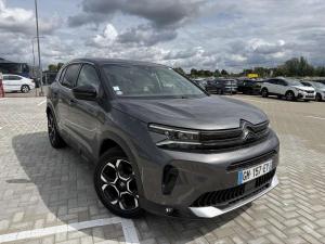 Grey Citroen C5 Aircross 2023 in Taurage, with an engine capacity of 1.20 L and mileage of 163 thousand km for 14036 €, photo 3 on AUTOMOTO.COM.LV