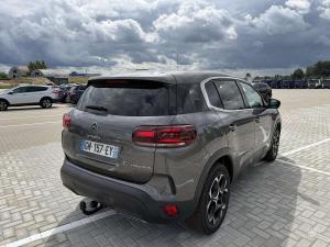 Grey Citroen C5 Aircross 2023 in Taurage, with an engine capacity of 1.20 L and mileage of 163 thousand km for 14036 €, photo 4 on AUTOMOTO.COM.LV