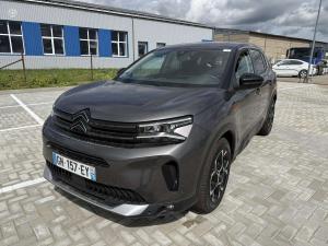 Grey Citroen C5 Aircross 2023 in Taurage, with an engine capacity of 1.20 L and mileage of 163 thousand km for 14036 €, photo 5 on AUTOMOTO.COM.LV