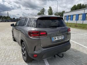 Grey Citroen C5 Aircross 2023 in Taurage, with an engine capacity of 1.20 L and mileage of 163 thousand km for 14036 €, photo 6 on AUTOMOTO.COM.LV