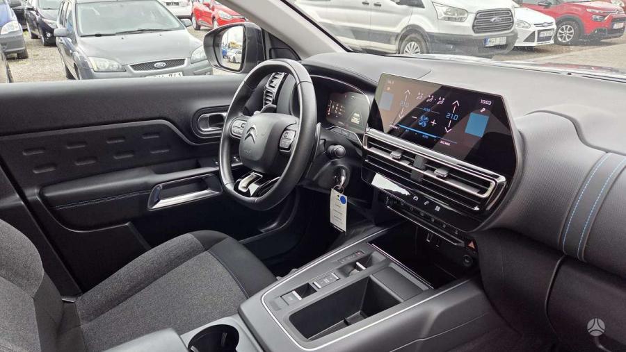 Pelēks Citroen C5 Aircross 2023 Marijampole, ar dzinēja tilpumu 1.50 L un nobraukumu 212 tūkst. km par 13189 €, foto 14 vietnē AUTOMOTO.COM.LV