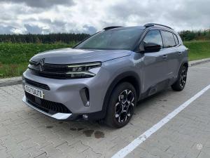 Pelēks Citroen C5 Aircross 2023 Viļņa, ar dzinēja tilpumu 1.50 L un nobraukumu 168 tūkst. km par 16214 €, foto  vietnē AUTOMOTO.COM.LV