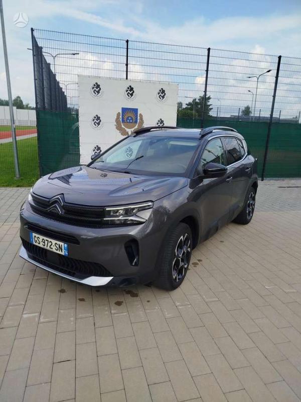 Серый Ситроен C5 Aircross 2023 в Ионишкис, объемом двигателя 1.50 л и пробегом 192 тыс. км за 13500 €, фото 1 на AUTOMOTO.COM.LV