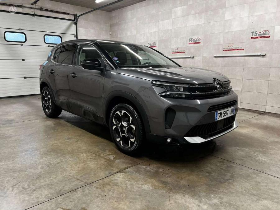 Серый Ситроен C5 Aircross 2023 в Мариямполе, объемом двигателя 1.20 л и пробегом 84 тыс. км за 18162 €, фото 4 на AUTOMOTO.COM.LV