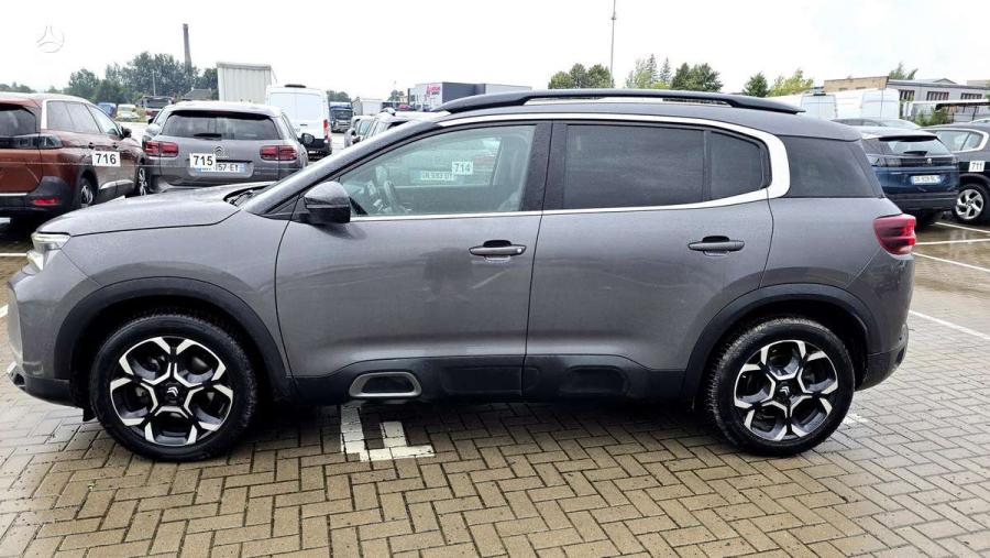 Pelēks Citroen C5 Aircross 2023 Tauragė, ar dzinēja tilpumu 1.20 L un nobraukumu 122 tūkst. km par 16093 €, foto 6 vietnē AUTOMOTO.COM.LV